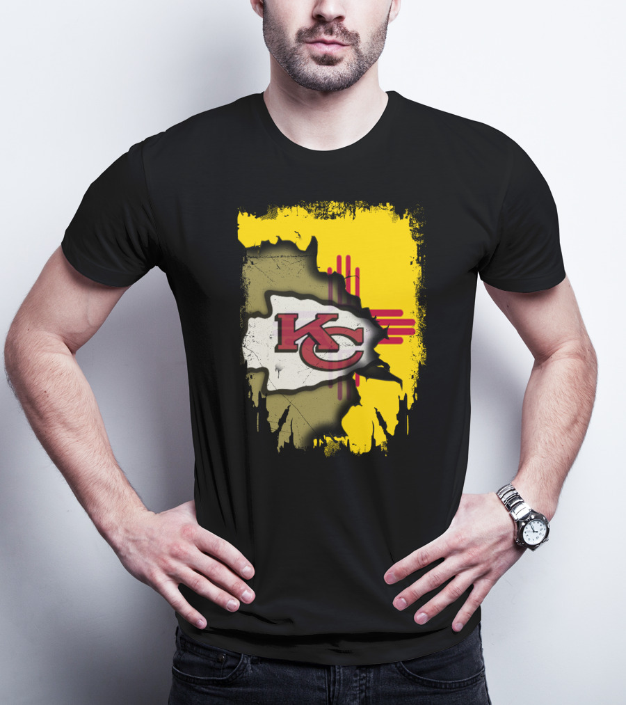 Kansas City Chiefs New Mexico Zia Symbol Together T-Shirt