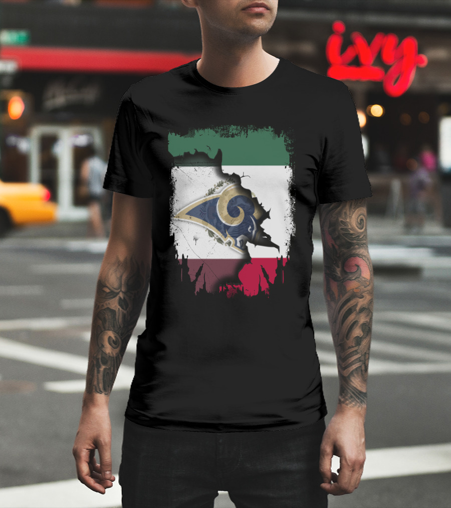 Together Mexico Rams Flag T-Shirt