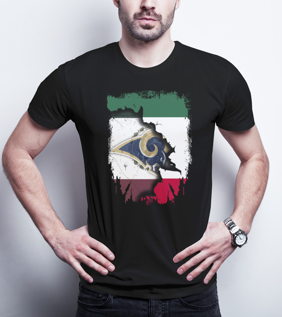 Together Mexico Rams Flag T-Shirt