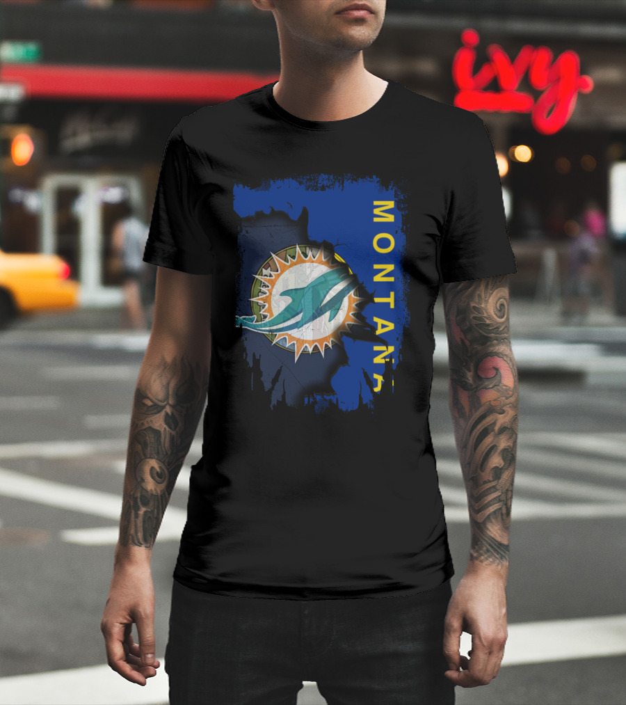 Montana Dolphins Fusion T-Shirt