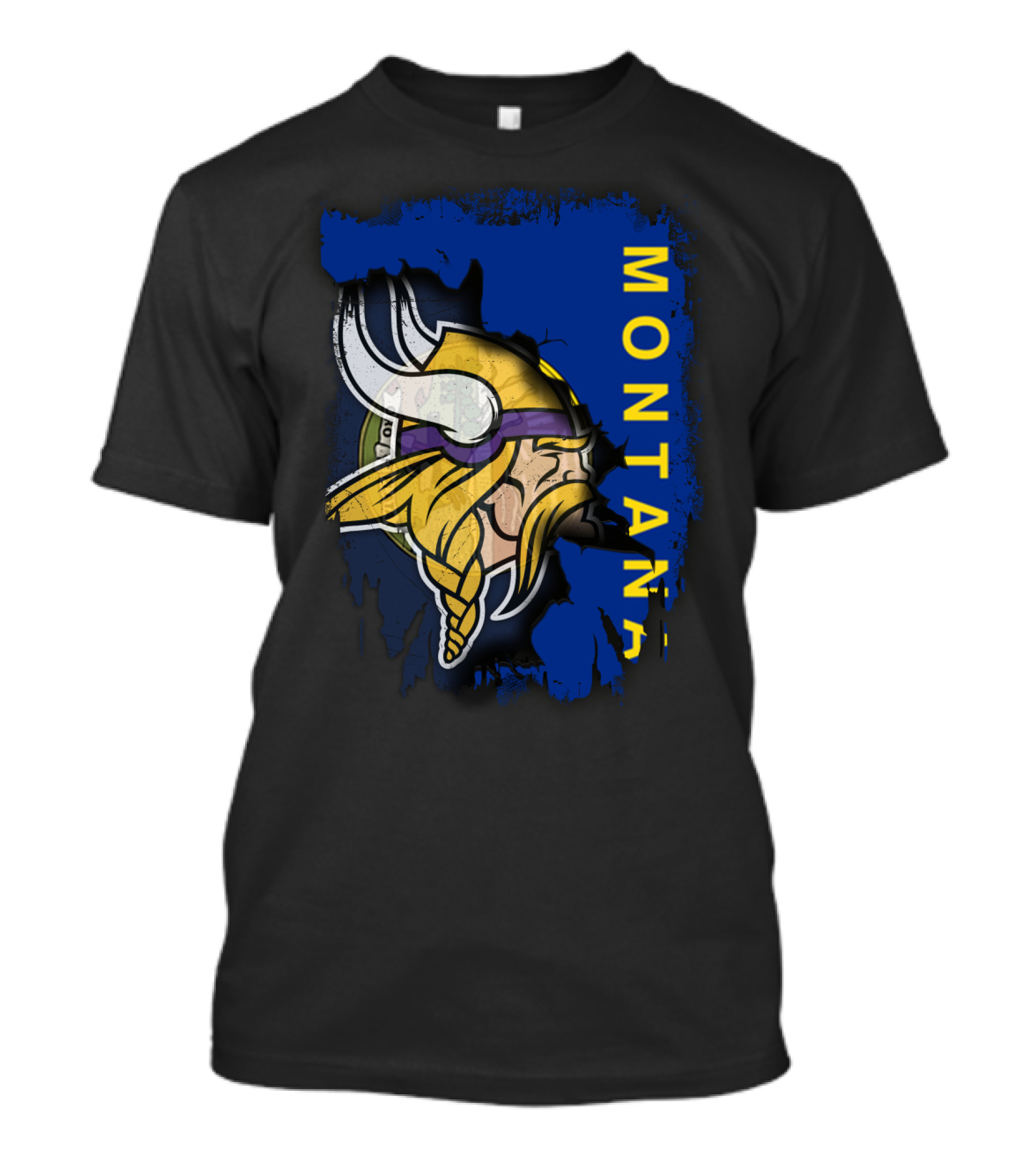 Montana Vikings Unity Collaboration T-Shirt