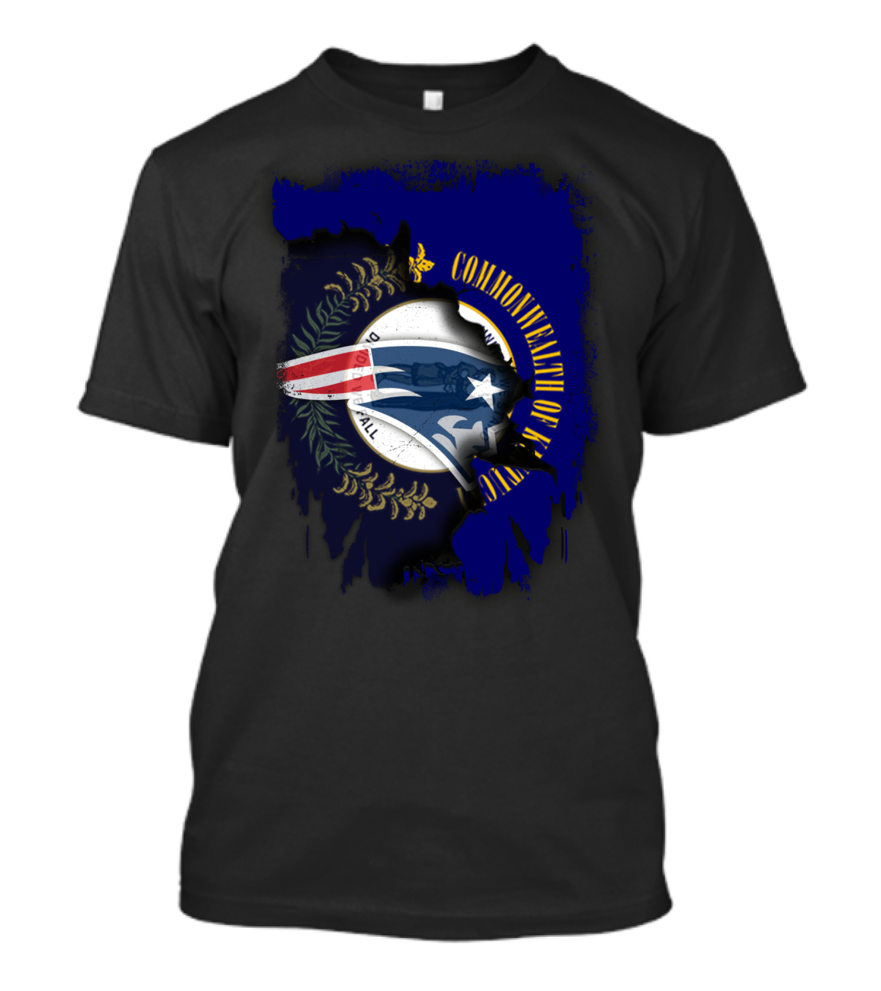 Commonwealth Of Kentucky Patriots Together T-Shirt