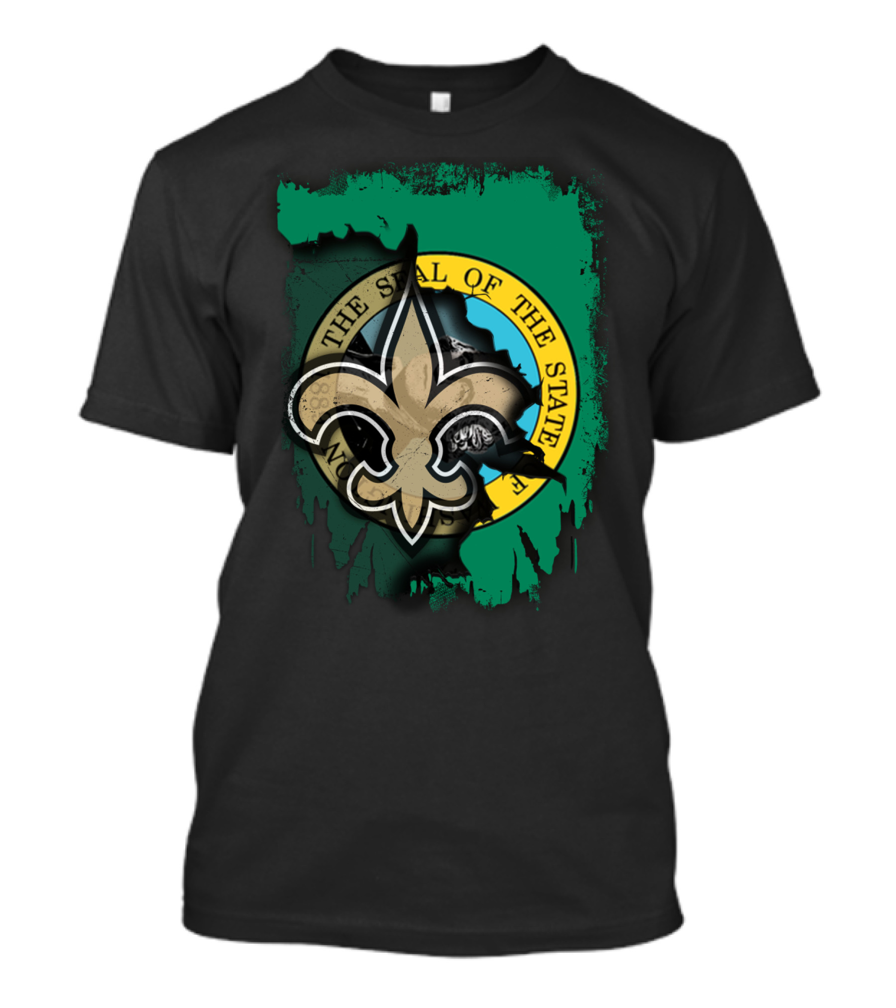 Together Washington Saints Fleur-de-Lis Seal T-Shirt