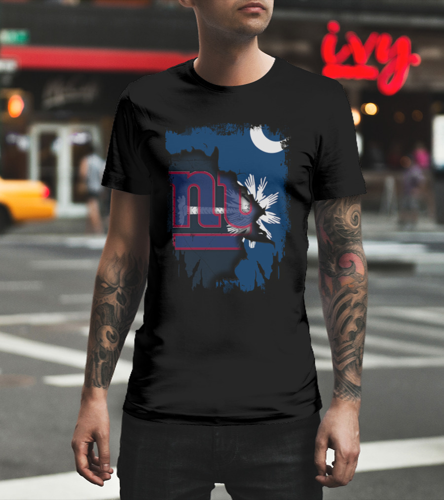 South Carolina Collaboration With New York Giants Pride T-Shirt
