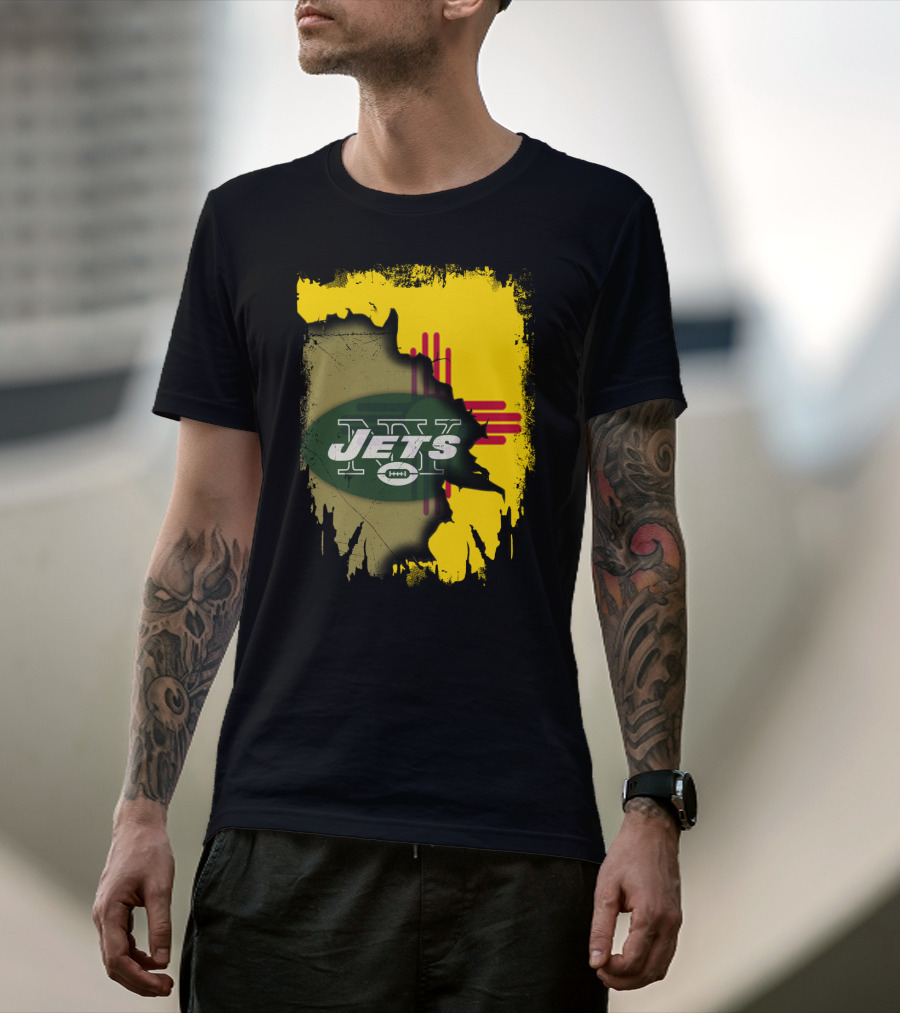 New Mexico Pride Meets Jets Fan Passion T-Shirt