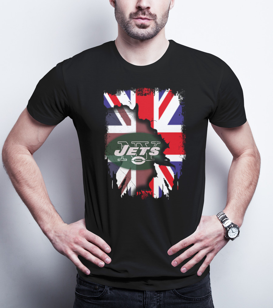 Jets United Kingdom Flag Fusion T-Shirt