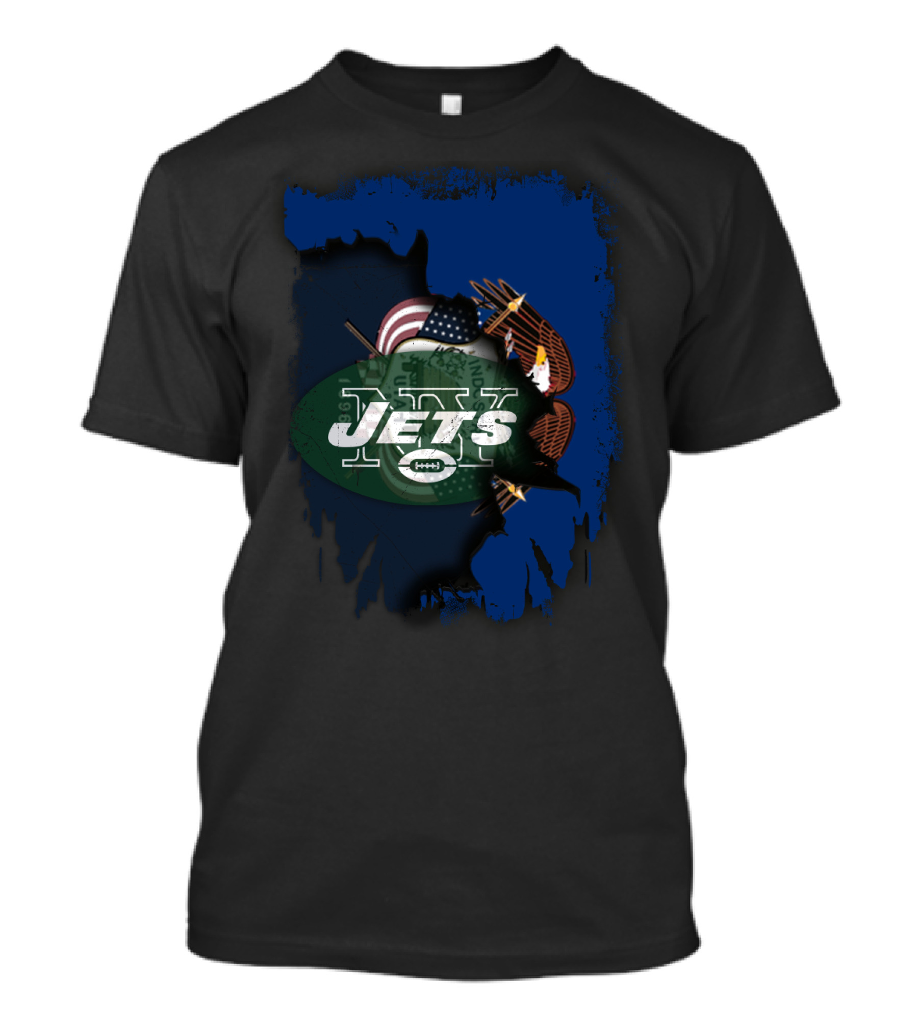 United Symbols Utah Jets Football T-Shirt