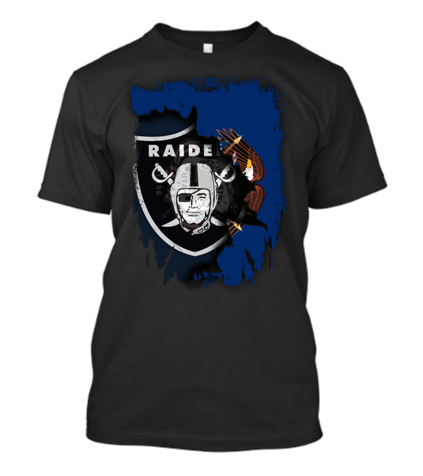 Together Utah Raiders Eagle Shield T-Shirt