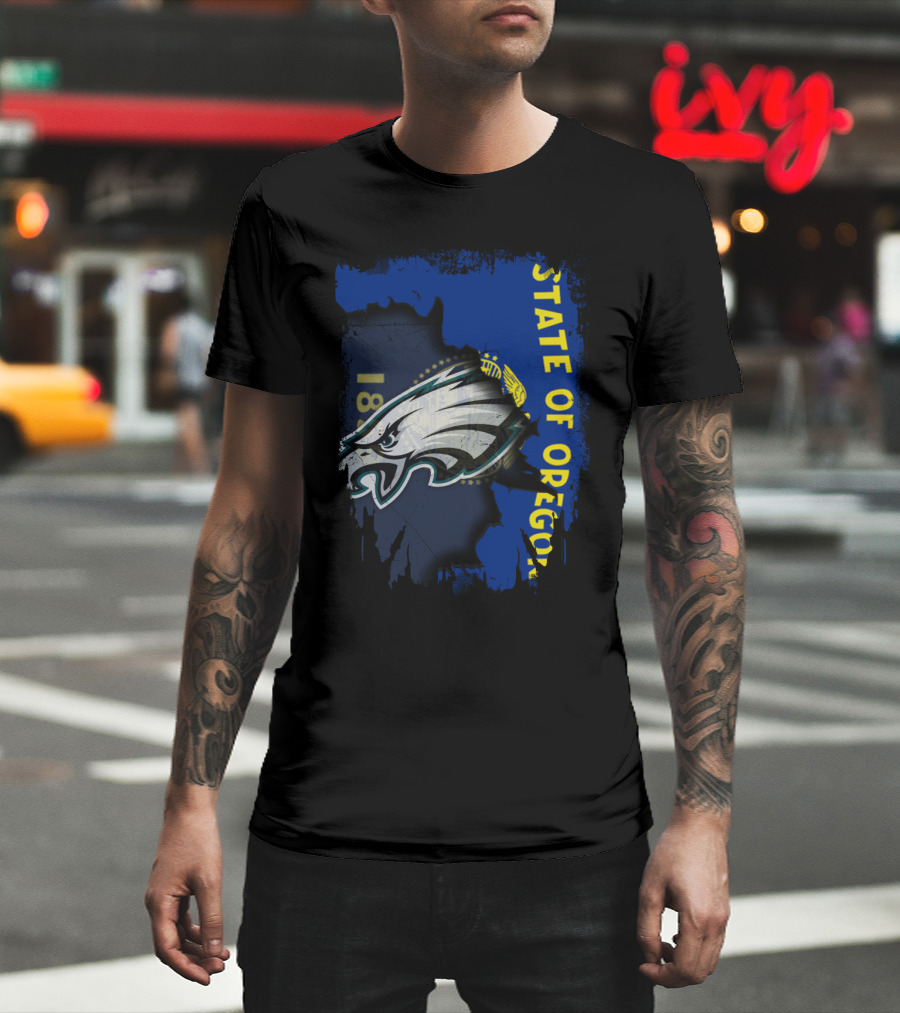State Of Oregon Eagles 1859 T-Shirt