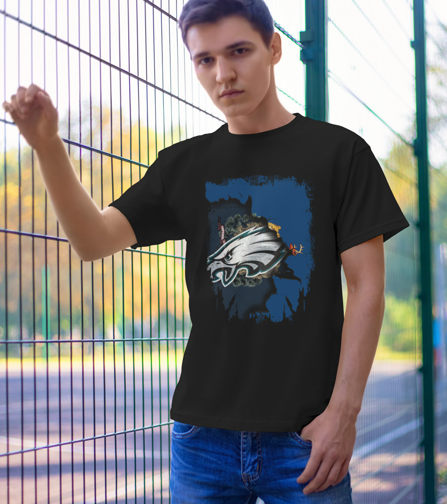 Together Vermont Philadelphia Eagles T-Shirt