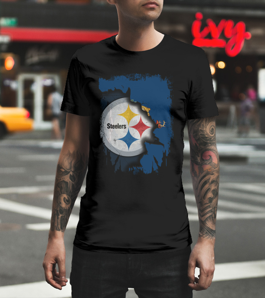 Together Vermont Steelers Logo Fusion T-Shirt