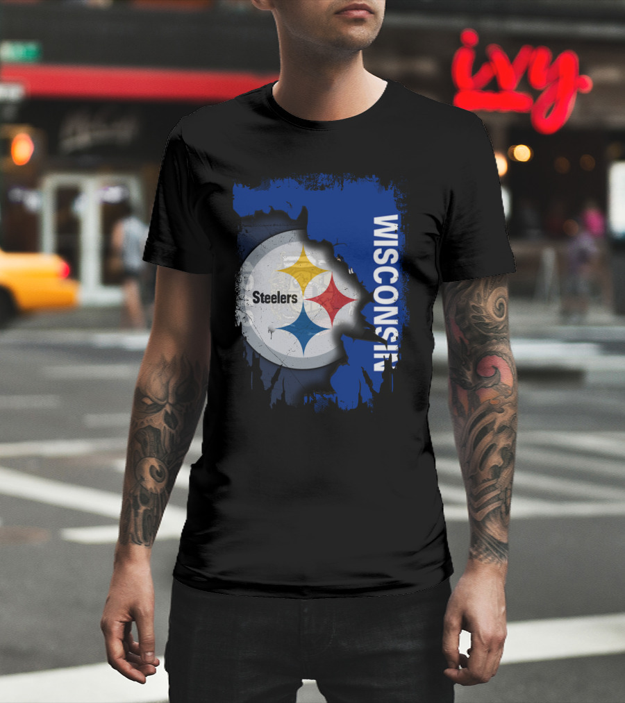 Wisconsin Steelers Logo Integration T-Shirt