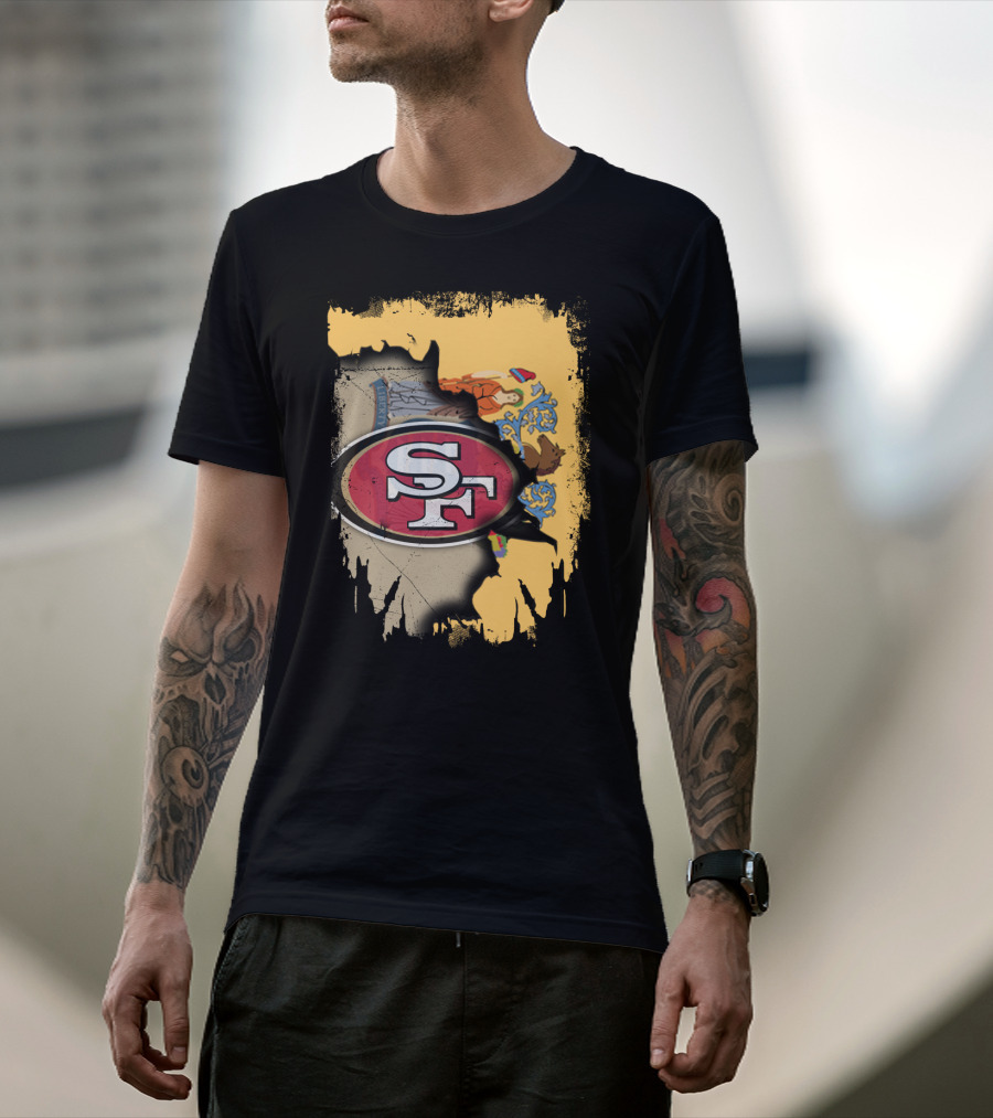 Together New Jersey San Francisco 49ers Fan Loyalty T-Shirt