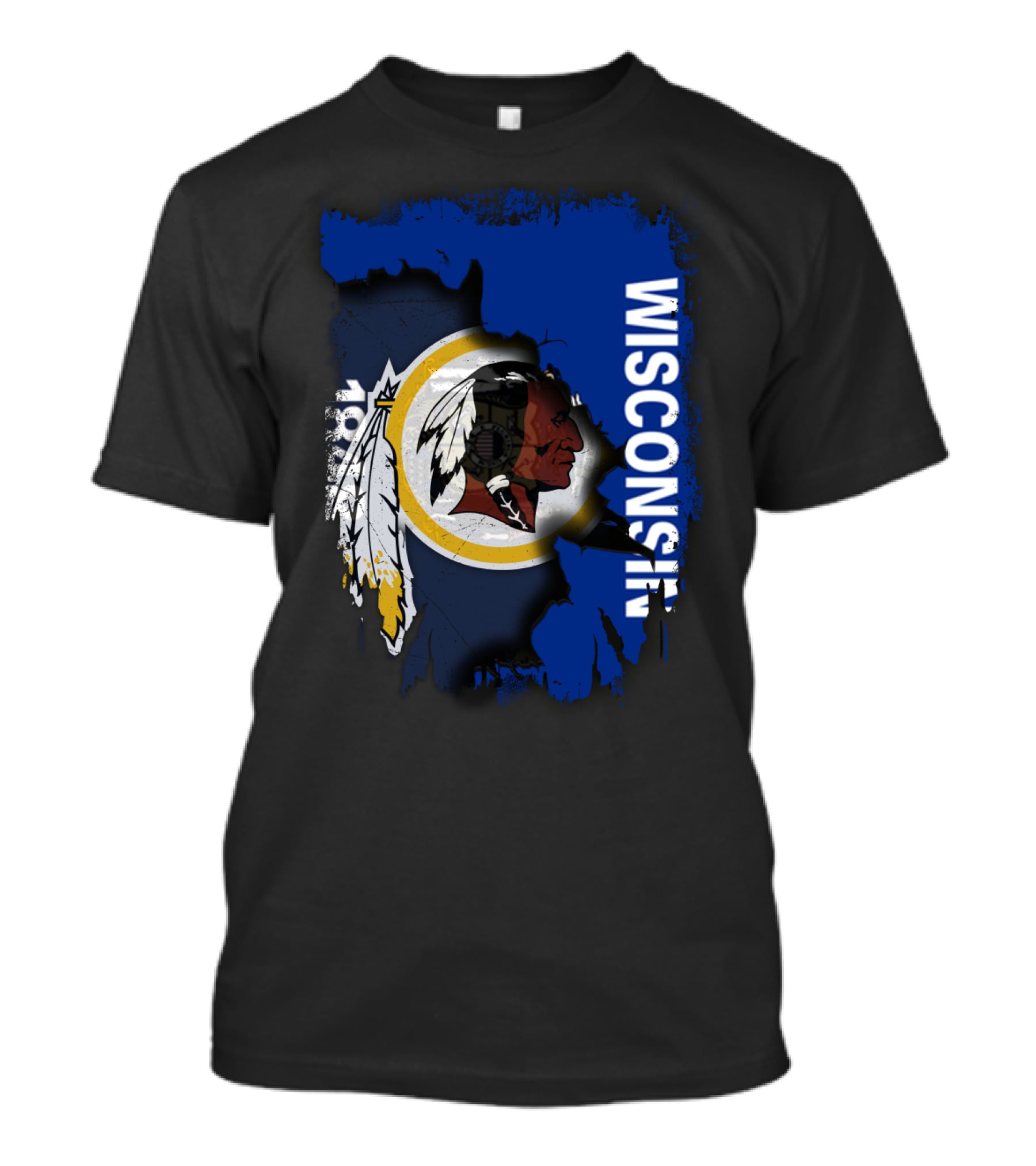 Wisconsin Redskins Together 1980 T-Shirt