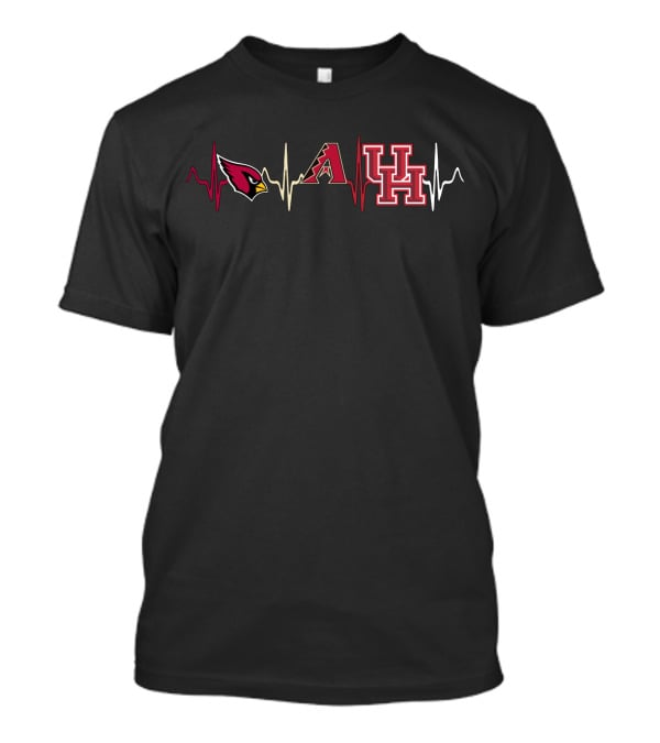 Cardinals Diamondbacks Uh Heartbeat T-Shirt