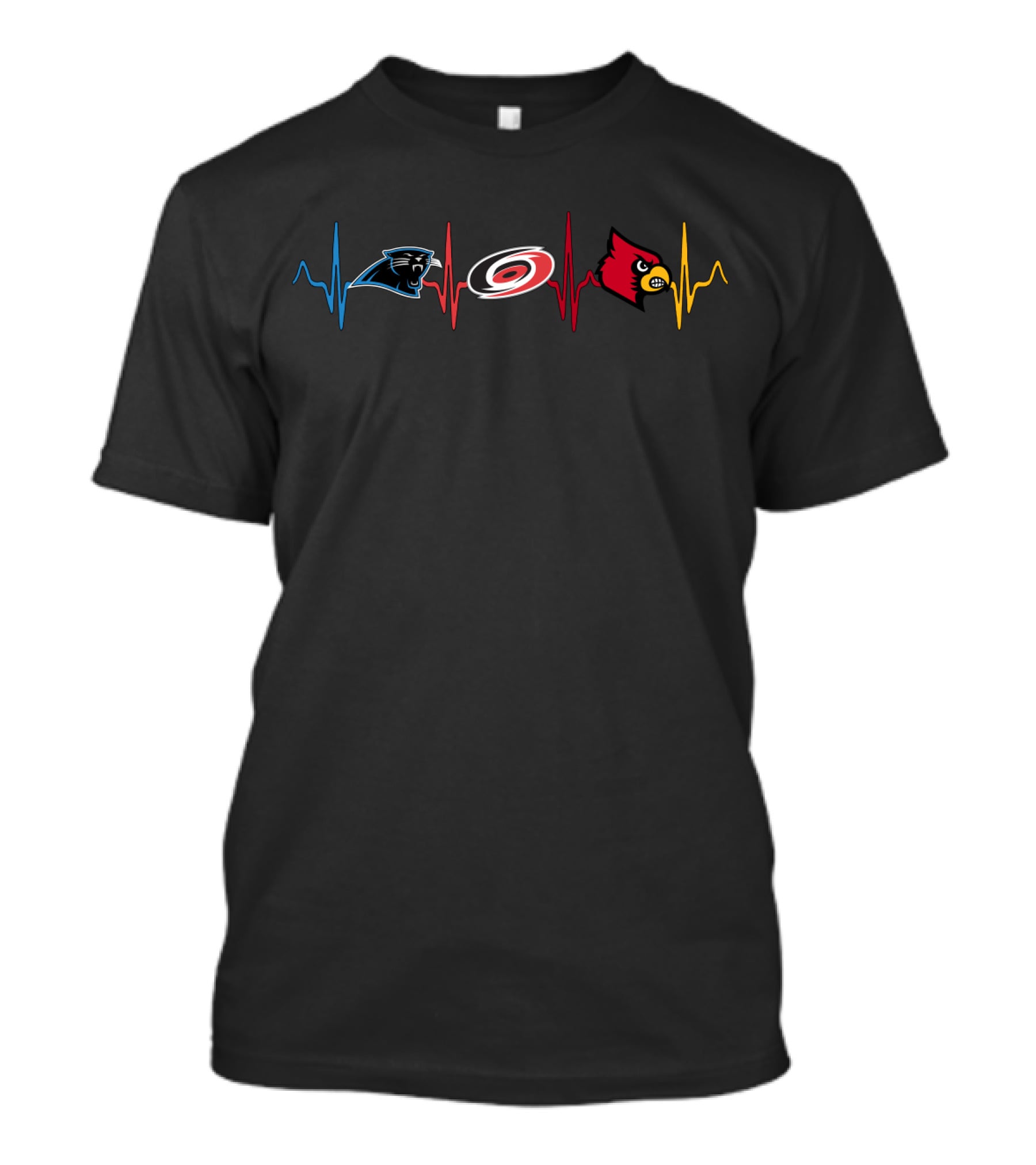 Love Panthers Hurricanes Cardinals Lc T-Shirt