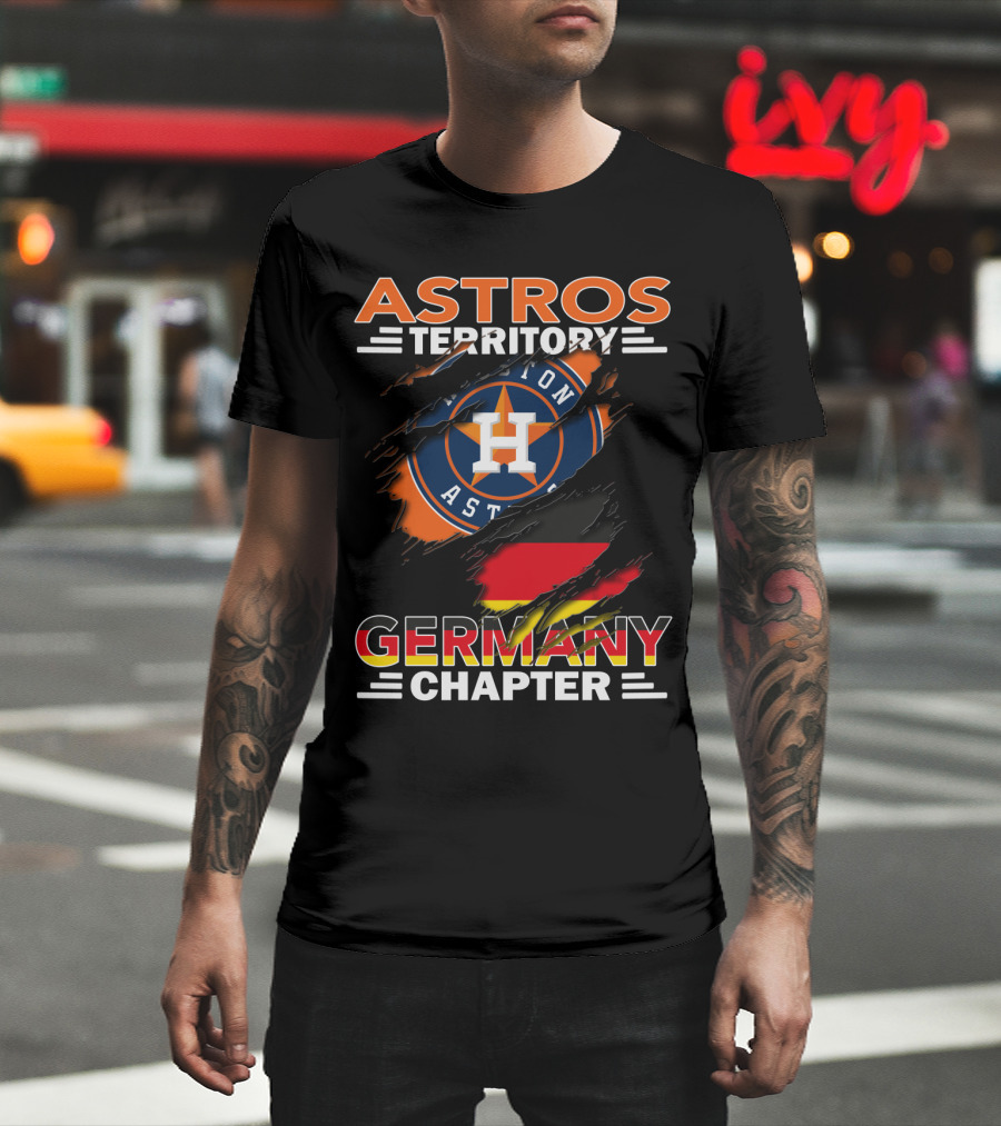 Astros Territory Germany Chapter Houston Astros Fan Club T-Shirt