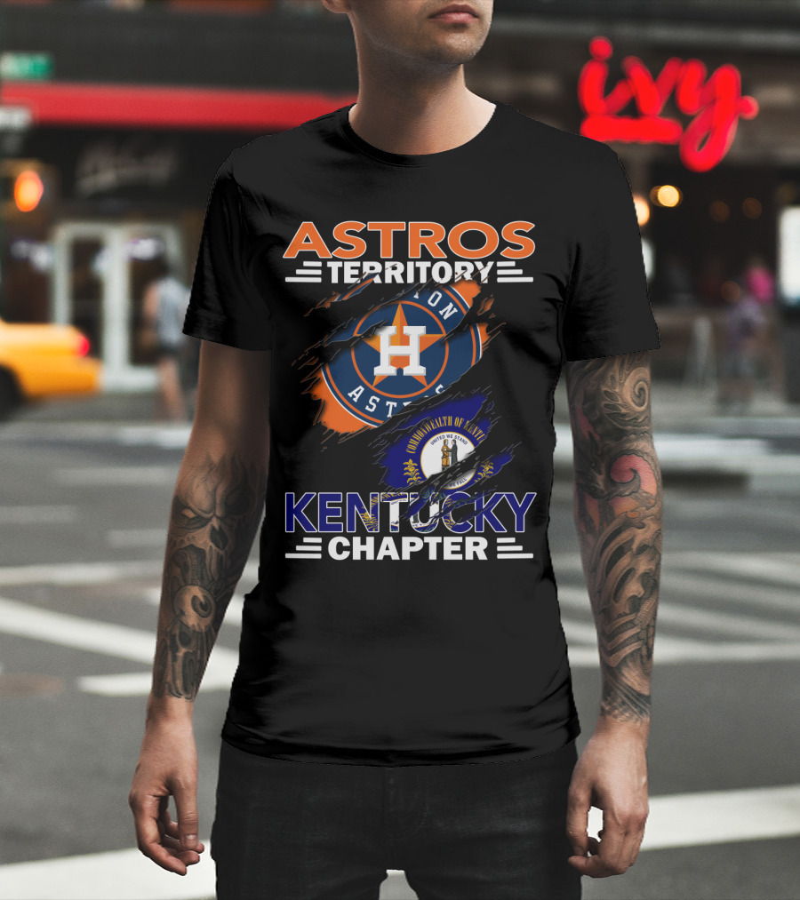 Astros Territory Kentucky Chapter Houston Astros Commonwealth Of Kentucky T-Shirt