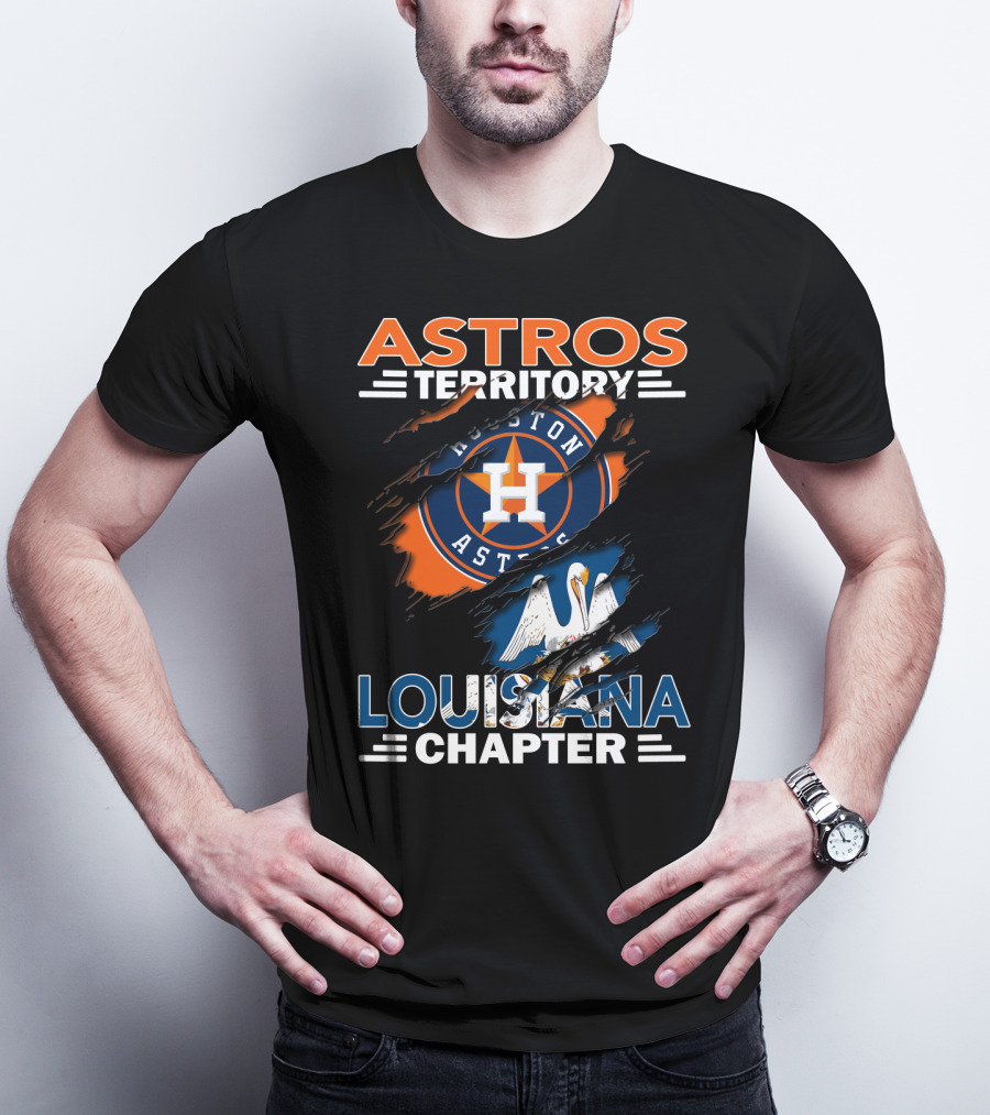 ASTROS TERRITORY HOUSTON ASTROS LOUISIANA CHAPTER T-Shirt