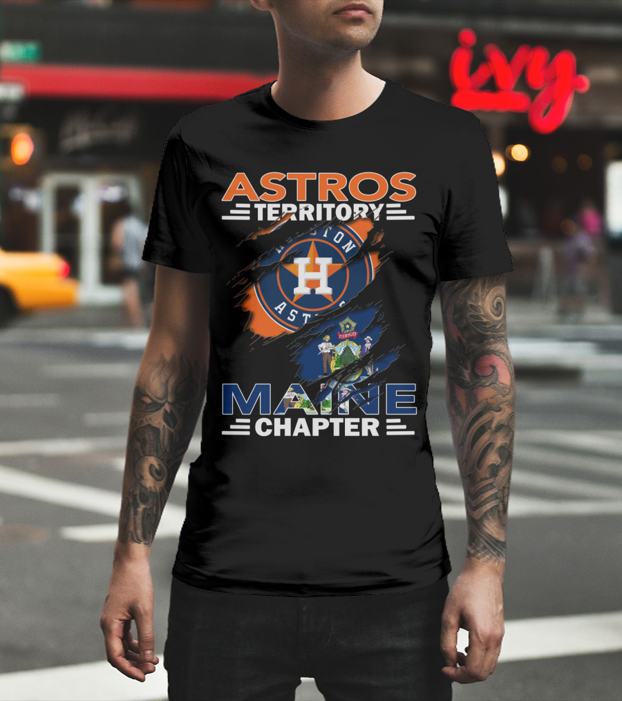 Astros Territory Houston Maine Chapter T-Shirt