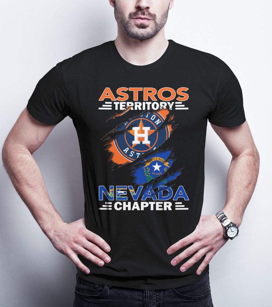 Astros Territory Houston Nevada Chapter Battle Born T-Shirt