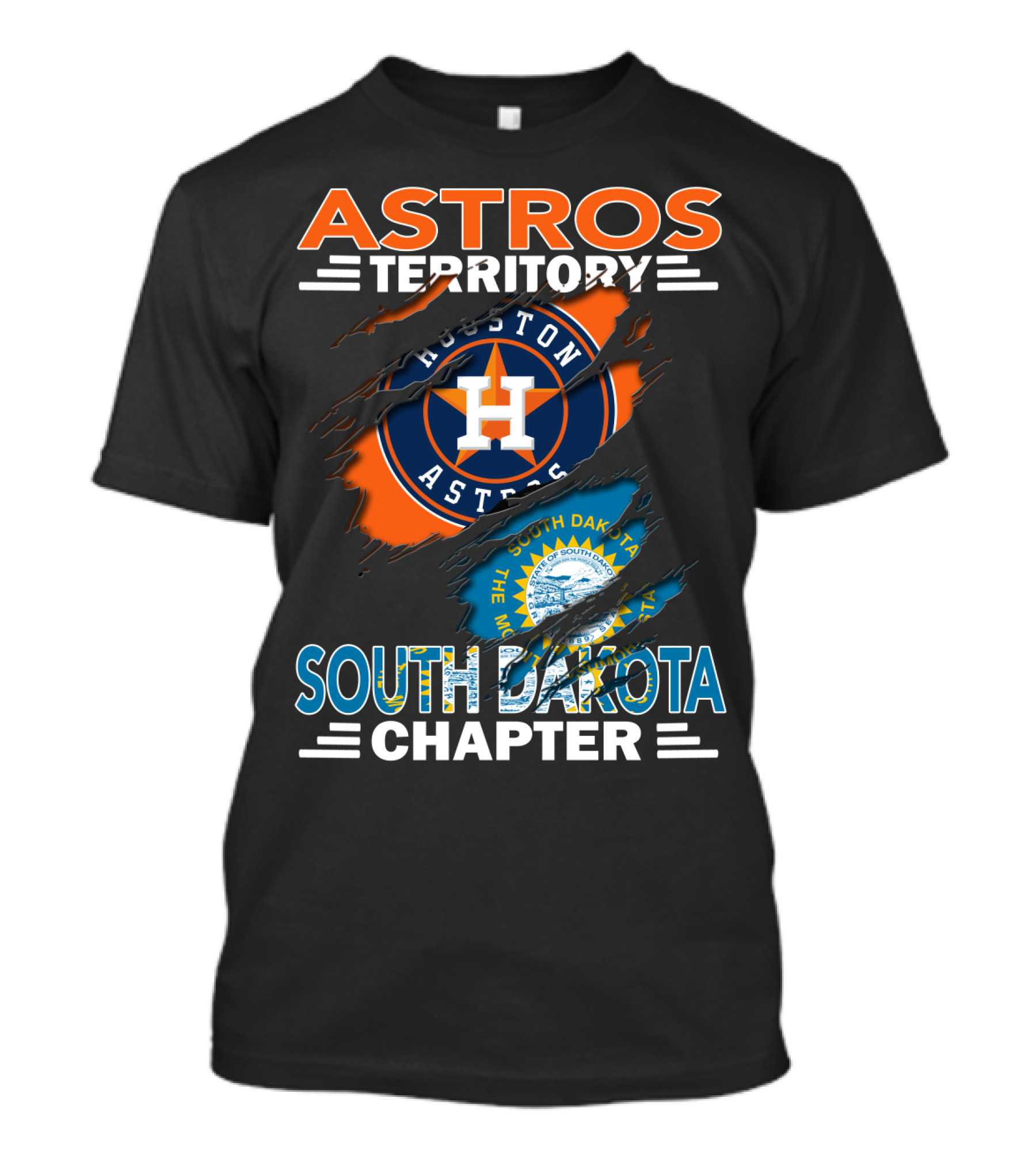 Astros Territory Houston South Dakota Chapter T-Shirt