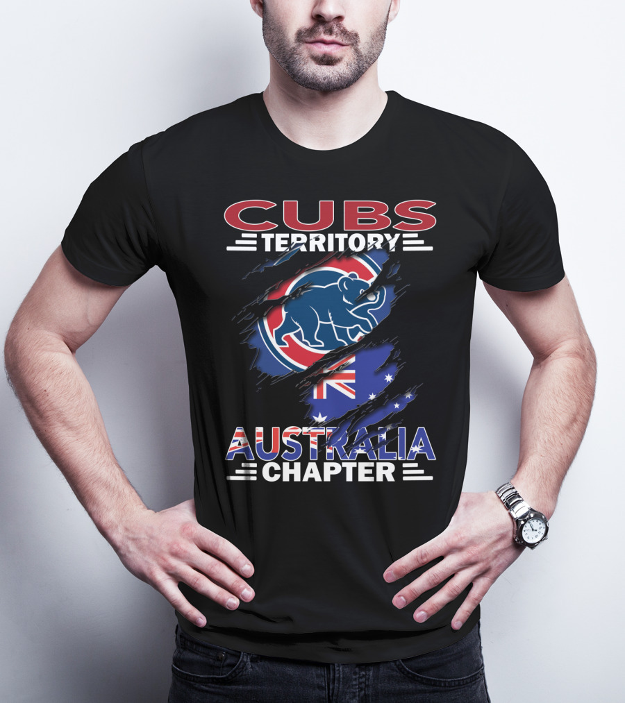 Cubs Territory Australia Chapter Flag T-Shirt