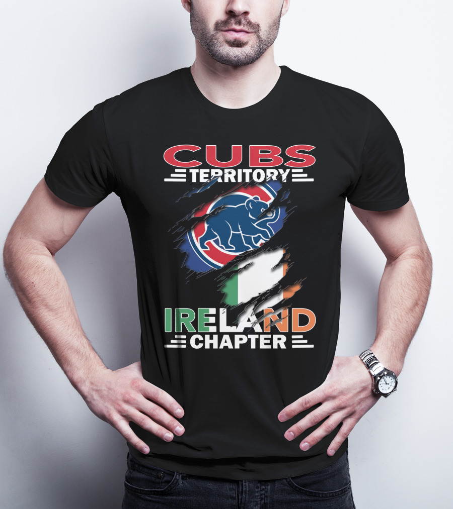 Cubs Territory Ireland Chapter Flag And Bear Emblem T-Shirt