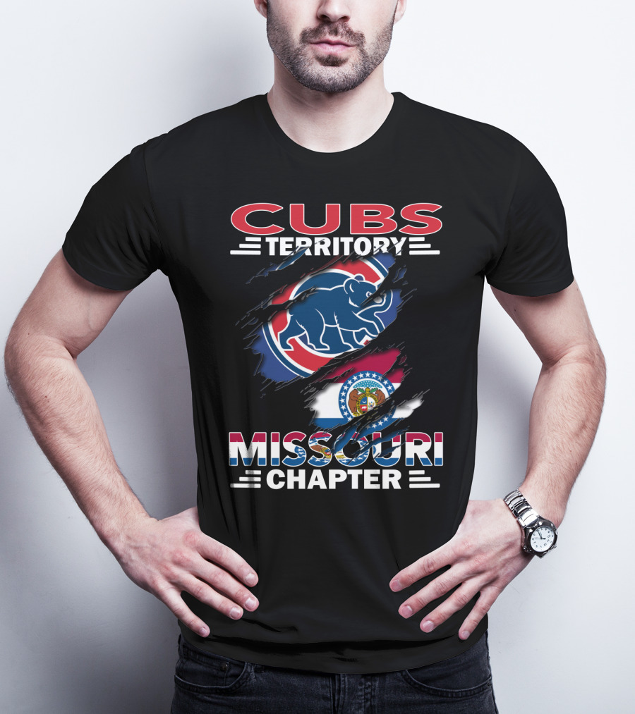 Cubs Territory Missouri Chapter Flag T-Shirt