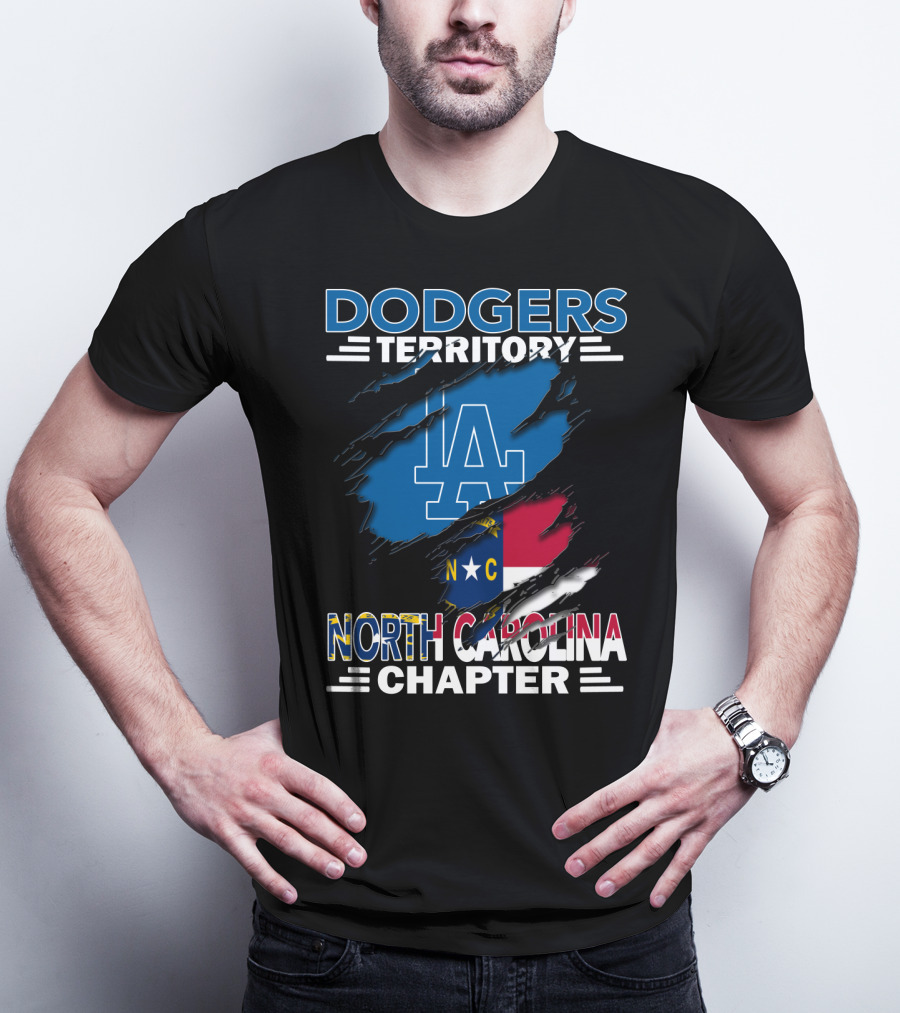 Dodgers Territory LA North Carolina Chapter T-Shirt