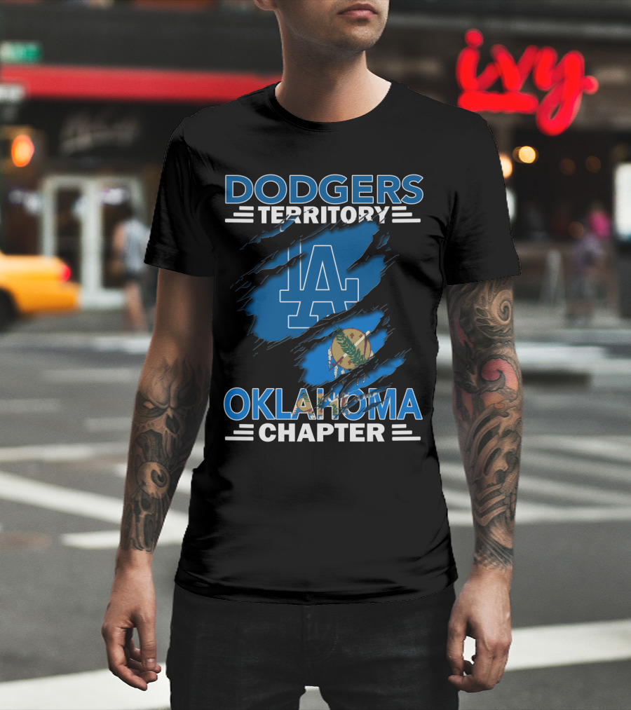 Dodgers Territory LA Oklahoma Chapter T-Shirt