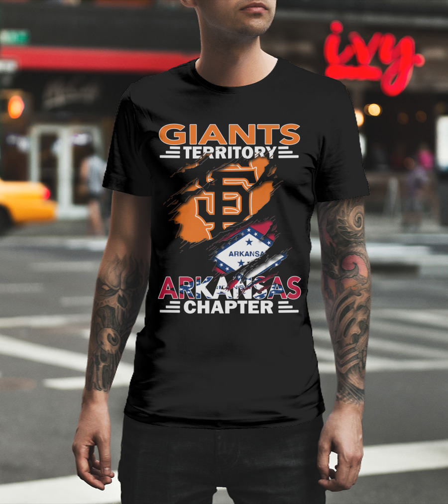 San Francisco Giants Territory Arkansas Chapter T-Shirt