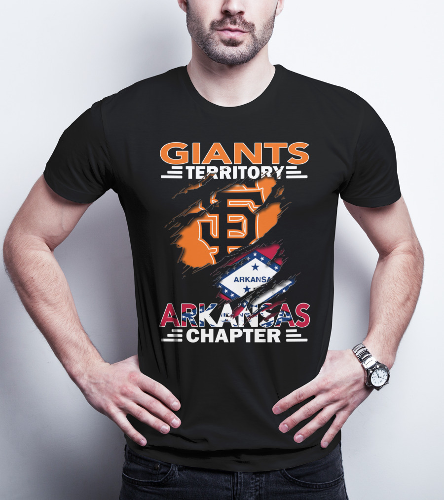 San Francisco Giants Territory Arkansas Chapter T-Shirt
