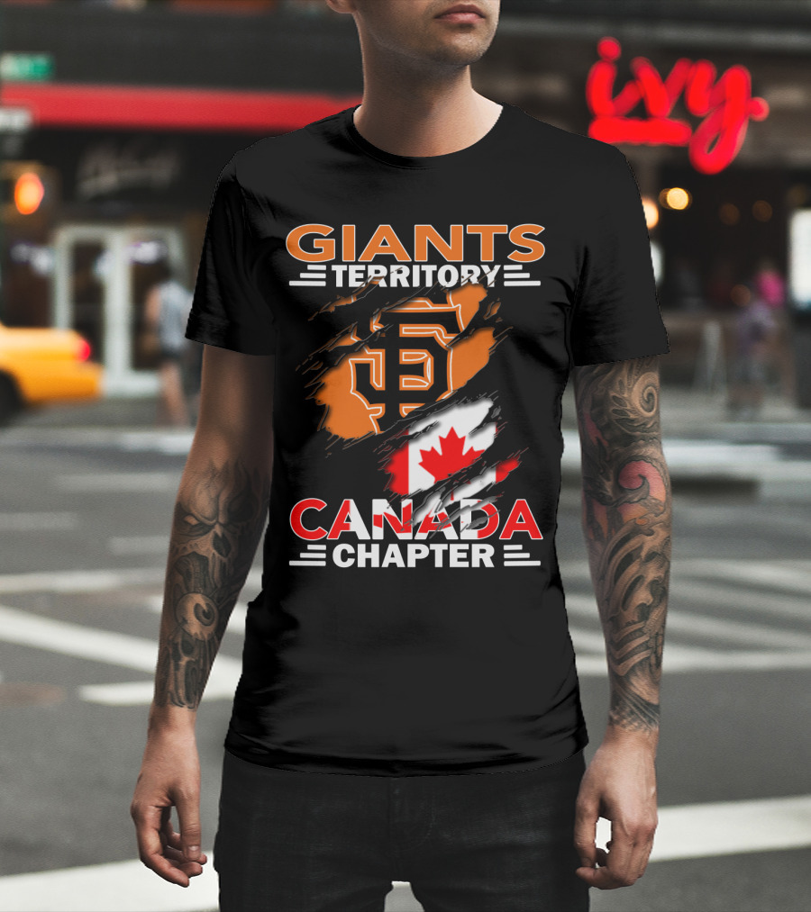 San Francisco Giants Territory Canada Chapter T-Shirt