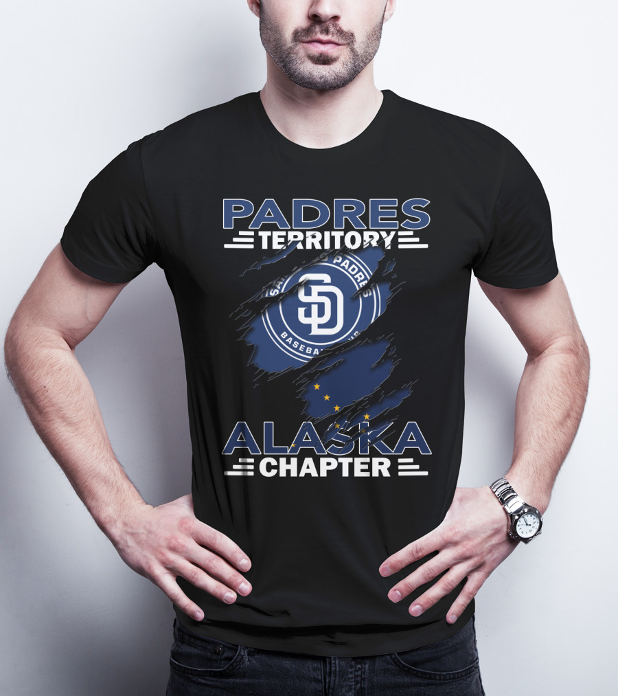 Padres Territory Alaska Chapter San Diego Padres Baseball T-Shirt