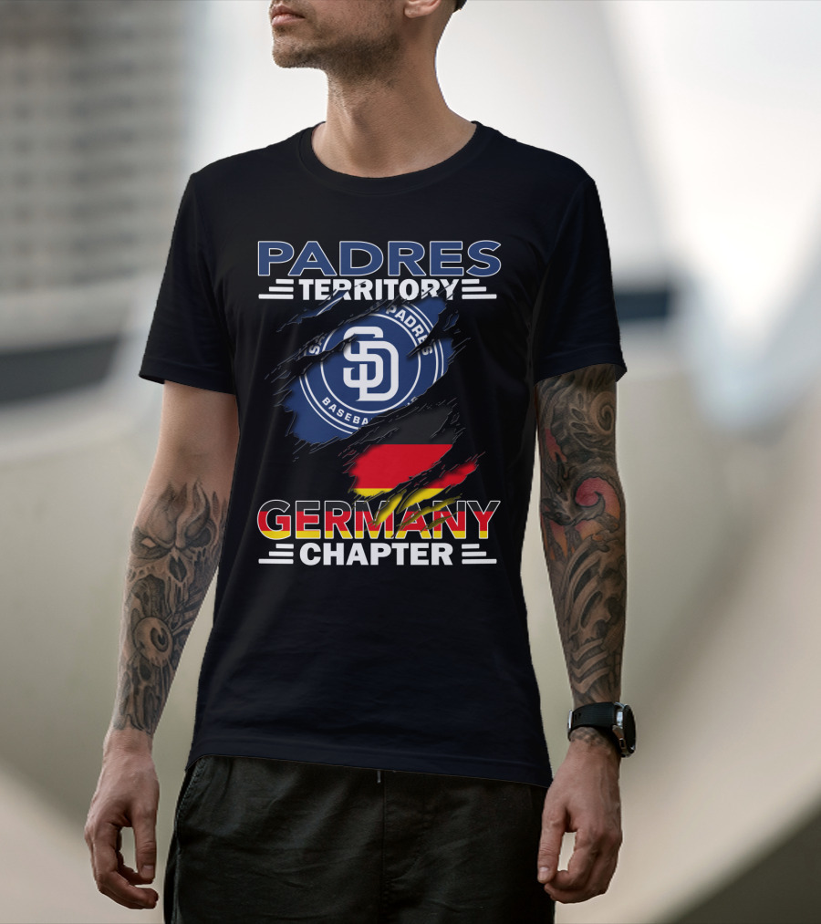 San Diego Padres Baseball Germany Chapter Padres Territory T-Shirt