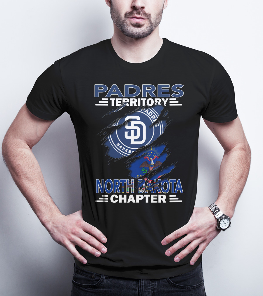 Padres Territory Baseball North Dakota Chapter T-Shirt
