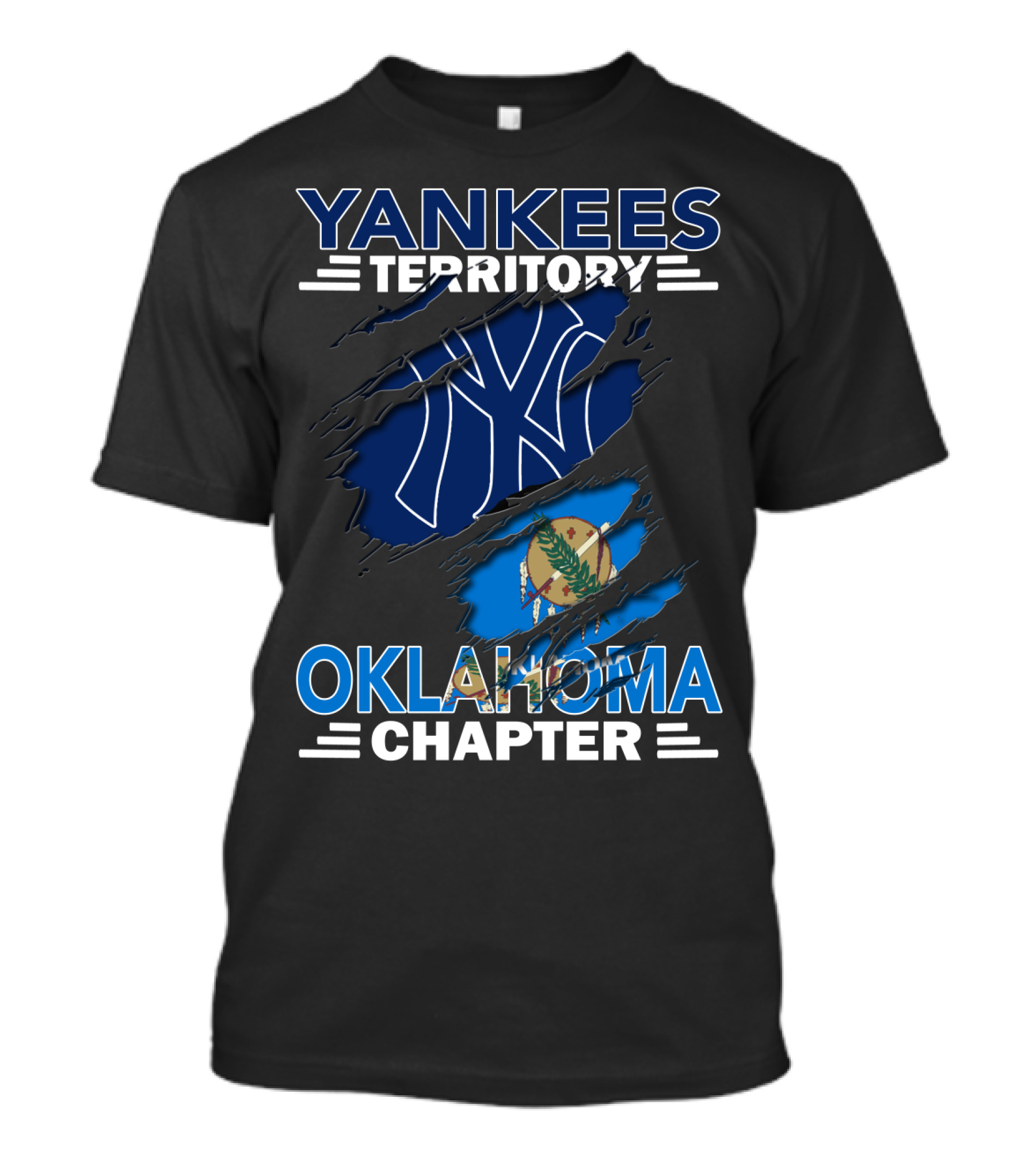 Yankees Territory Oklahoma Chapter Flag Edition T-Shirt