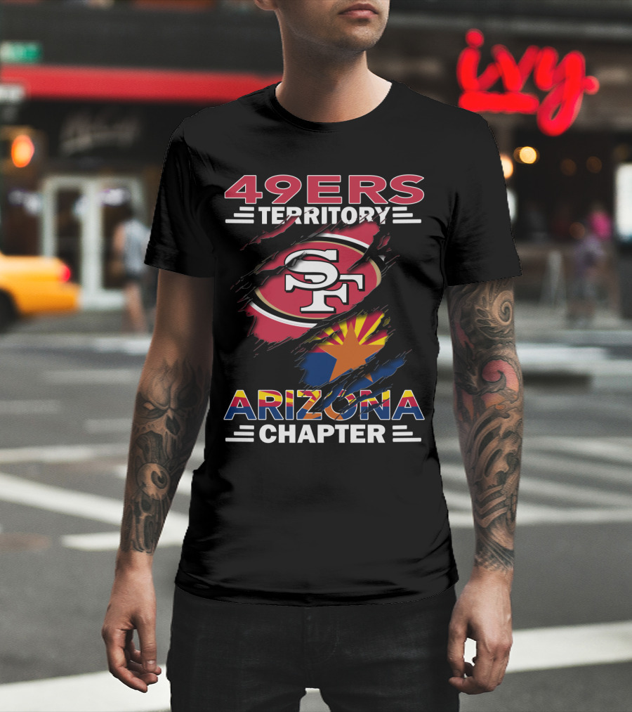 49ers Territory SF Logo Arizona Chapter T-Shirt