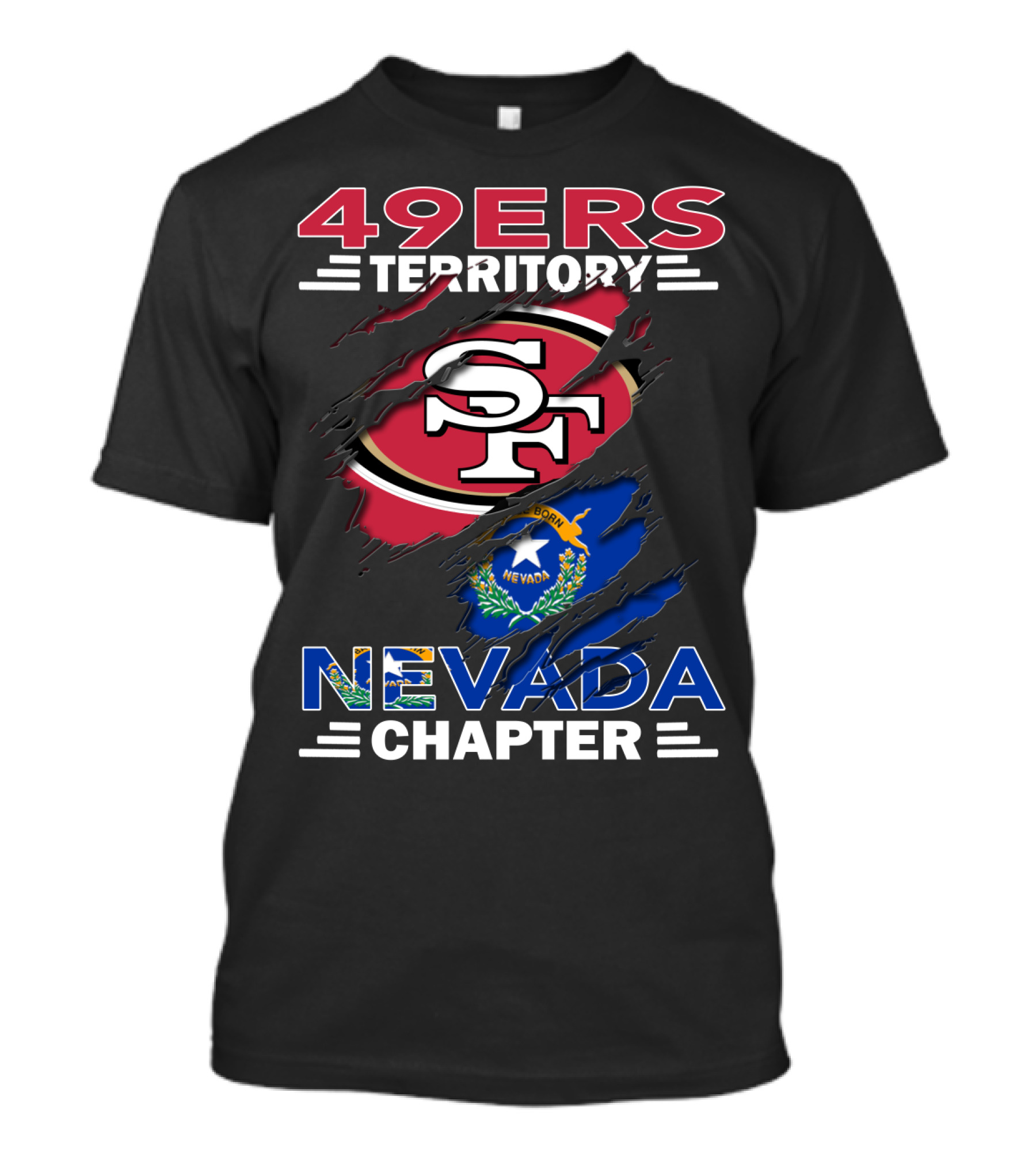 49ers Territory SF Nevada Chapter T-Shirt