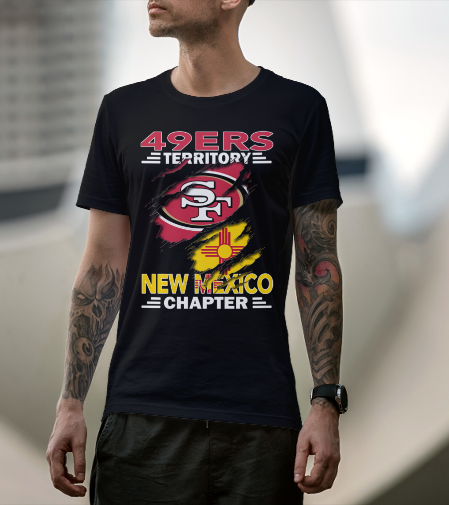 49ers Territory New Mexico Chapter SF Logo Fusion T-Shirt