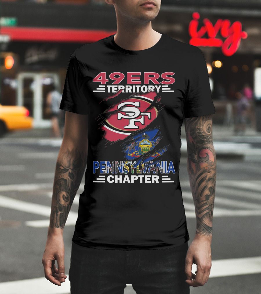 49ers Territory SF Pennsylvania Chapter T-Shirt