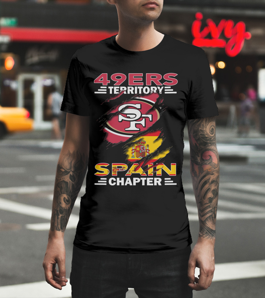 49ers Territory SF Spain Chapter T-Shirt