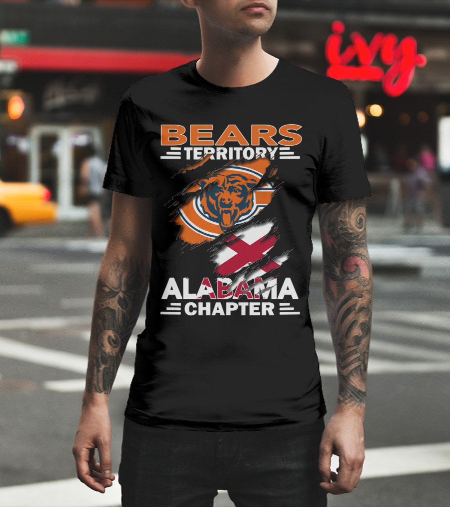 Bears Territory Chicago Alabama Chapter T-Shirt