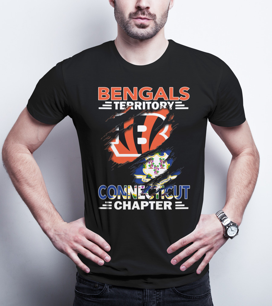 Bengals Territory Fandom Connecticut Chapter Sports Community T-Shirt