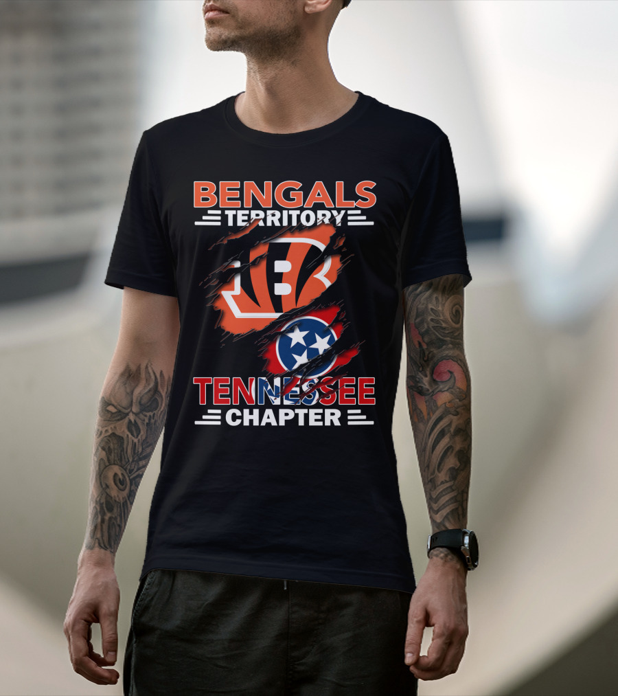 Bengals Territory Tennessee Chapter Football Fan Pride And Community T-Shirt