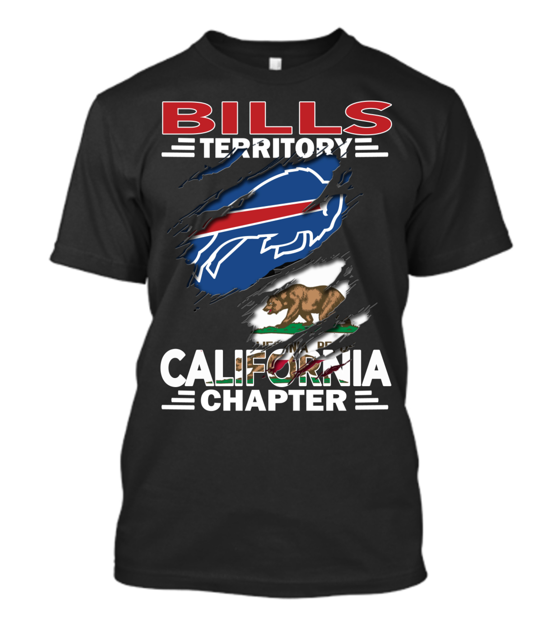 Bills Territory Buffalo California Chapter T-Shirt