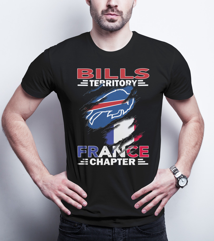 Bills Territory France Chapter Buffalo Football Fan Group T-Shirt