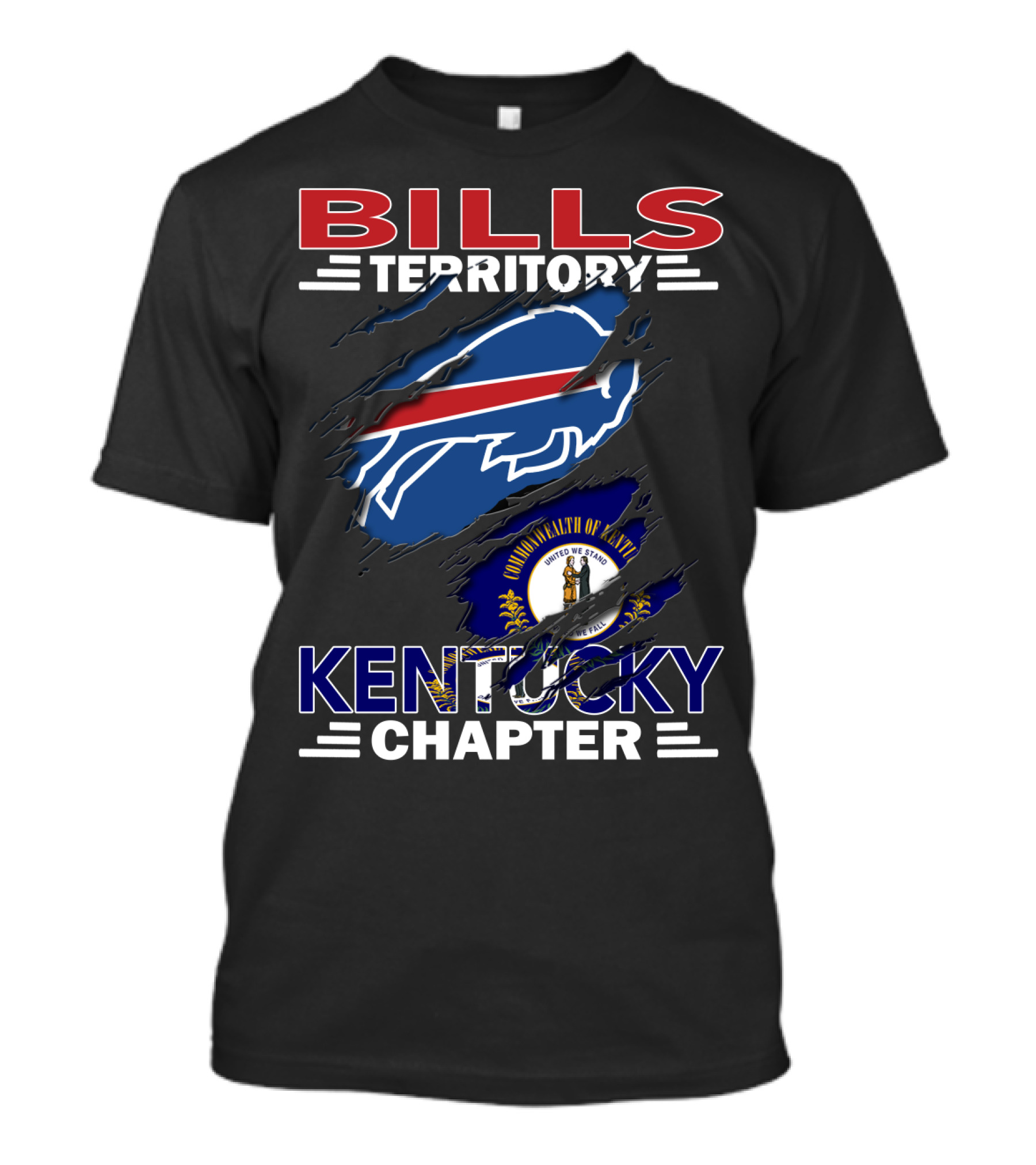 Bills Territory Kentucky Chapter Commonwealth Of Kentucky Buffalo Bills T-Shirt