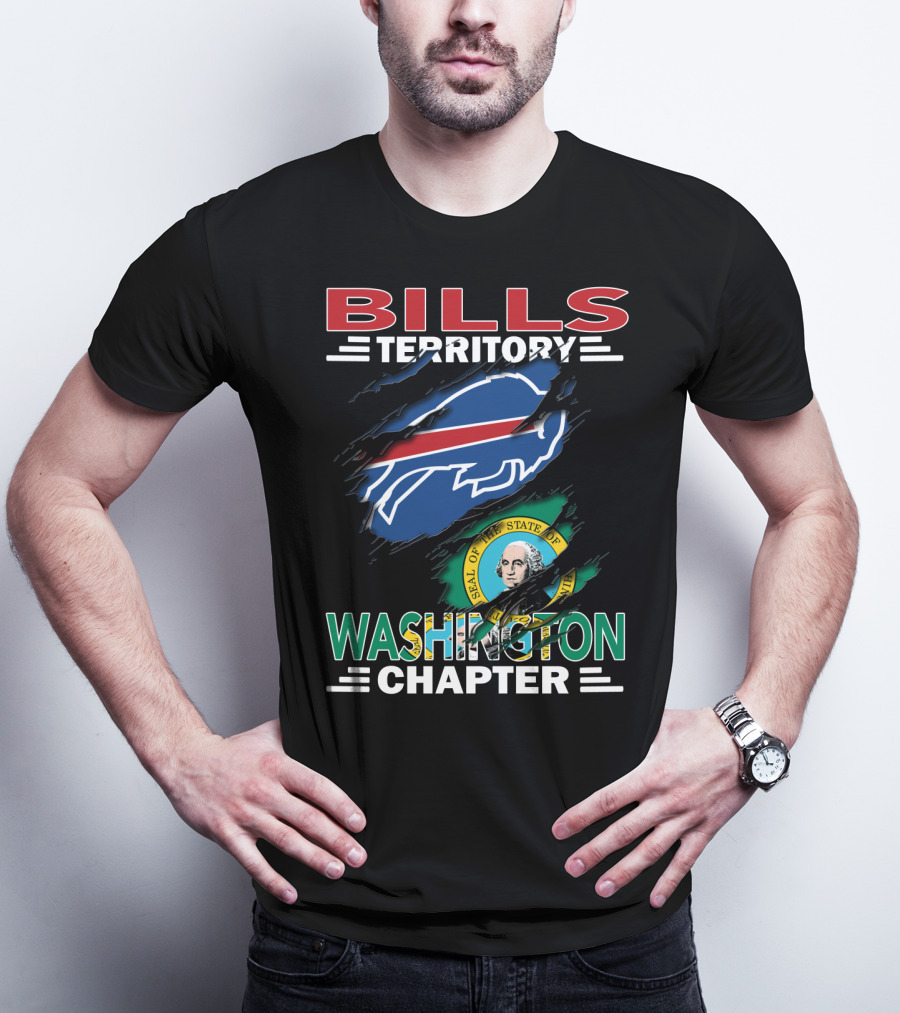 Bills Territory Washington Chapter Seal T-Shirt